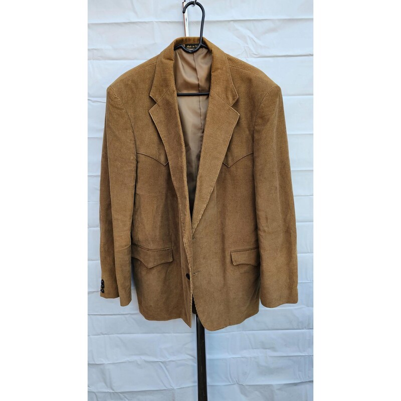 Mens Western Tan Blazer - Etsy