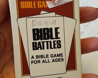 Bible Card Game - Etsy