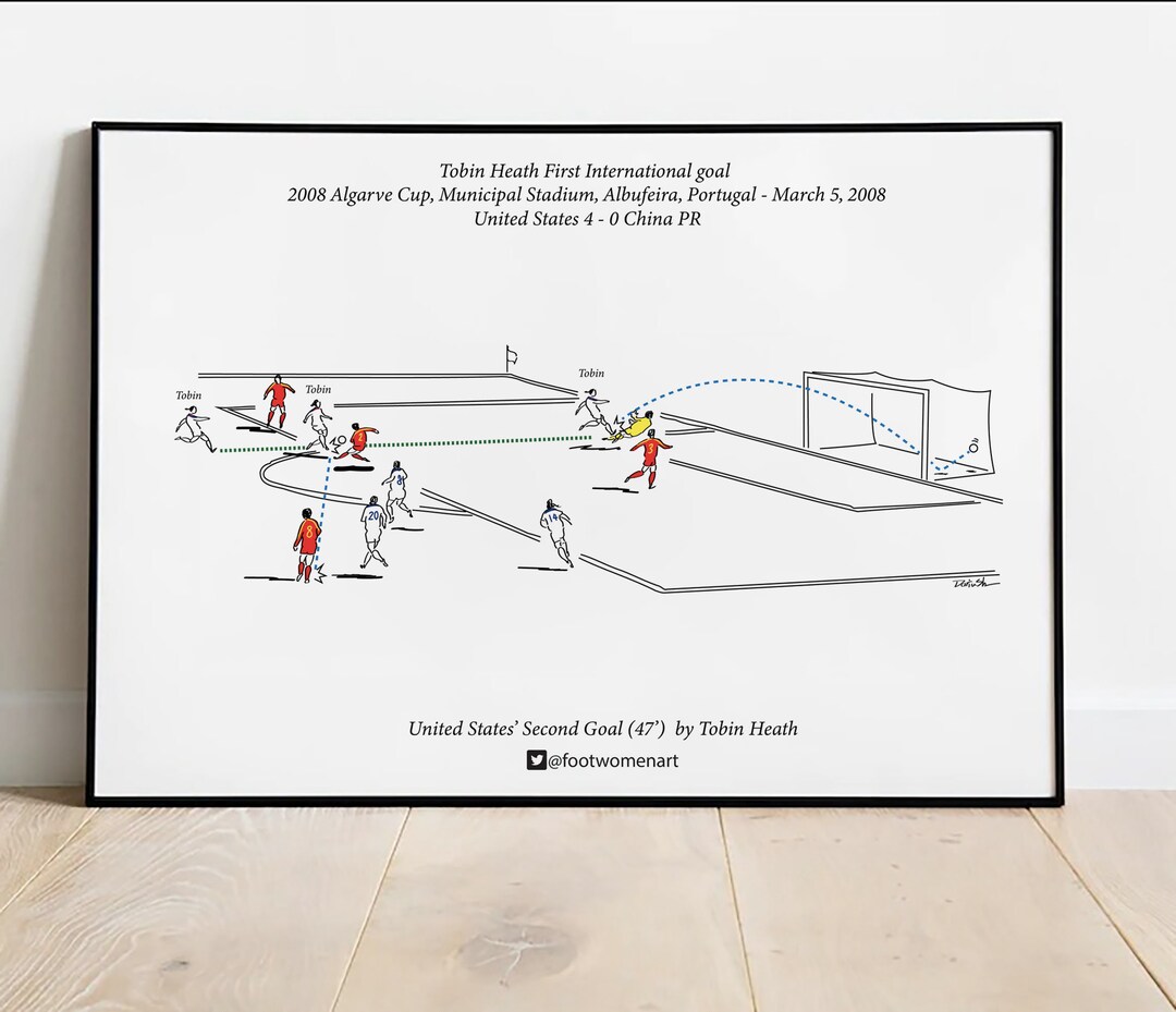 Tobin Heath First International Goal, USWNT Vs China, March 5, 2008 - 8 ...