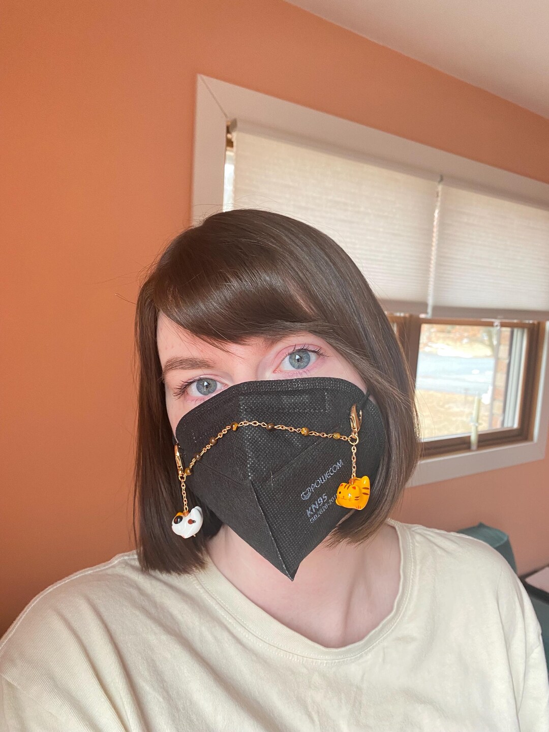 Dangling Kitties Mask Chain - Etsy