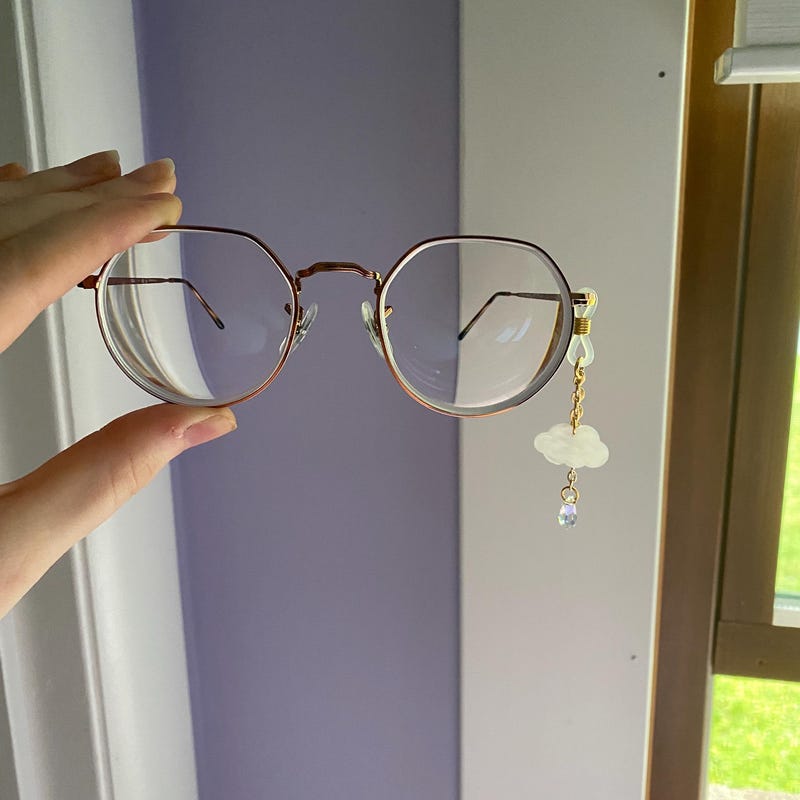 Eyeglasses Charm - Etsy
