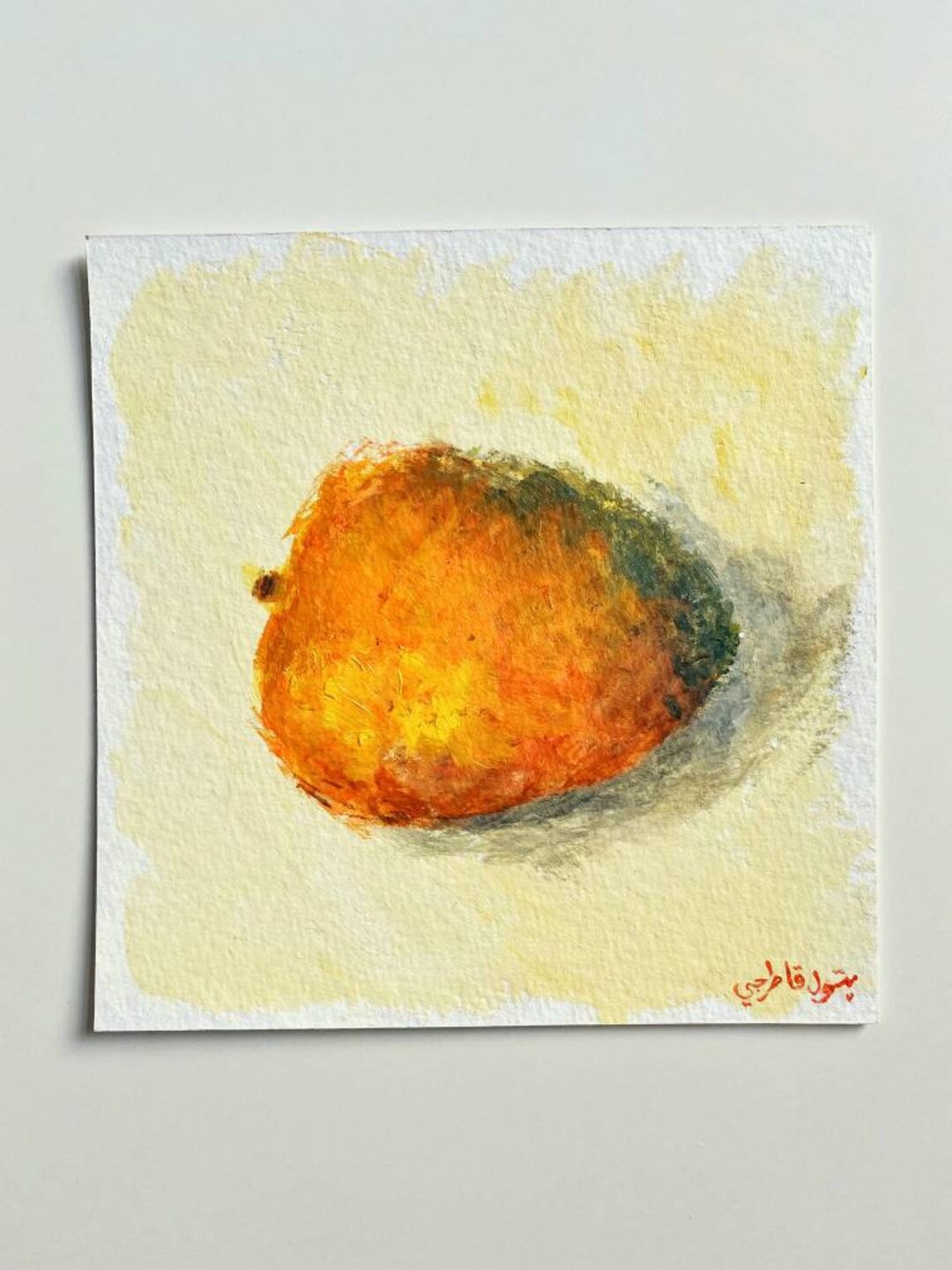 Mango Painting, Sill Life Painting, Original Artwork, Original Painting ...