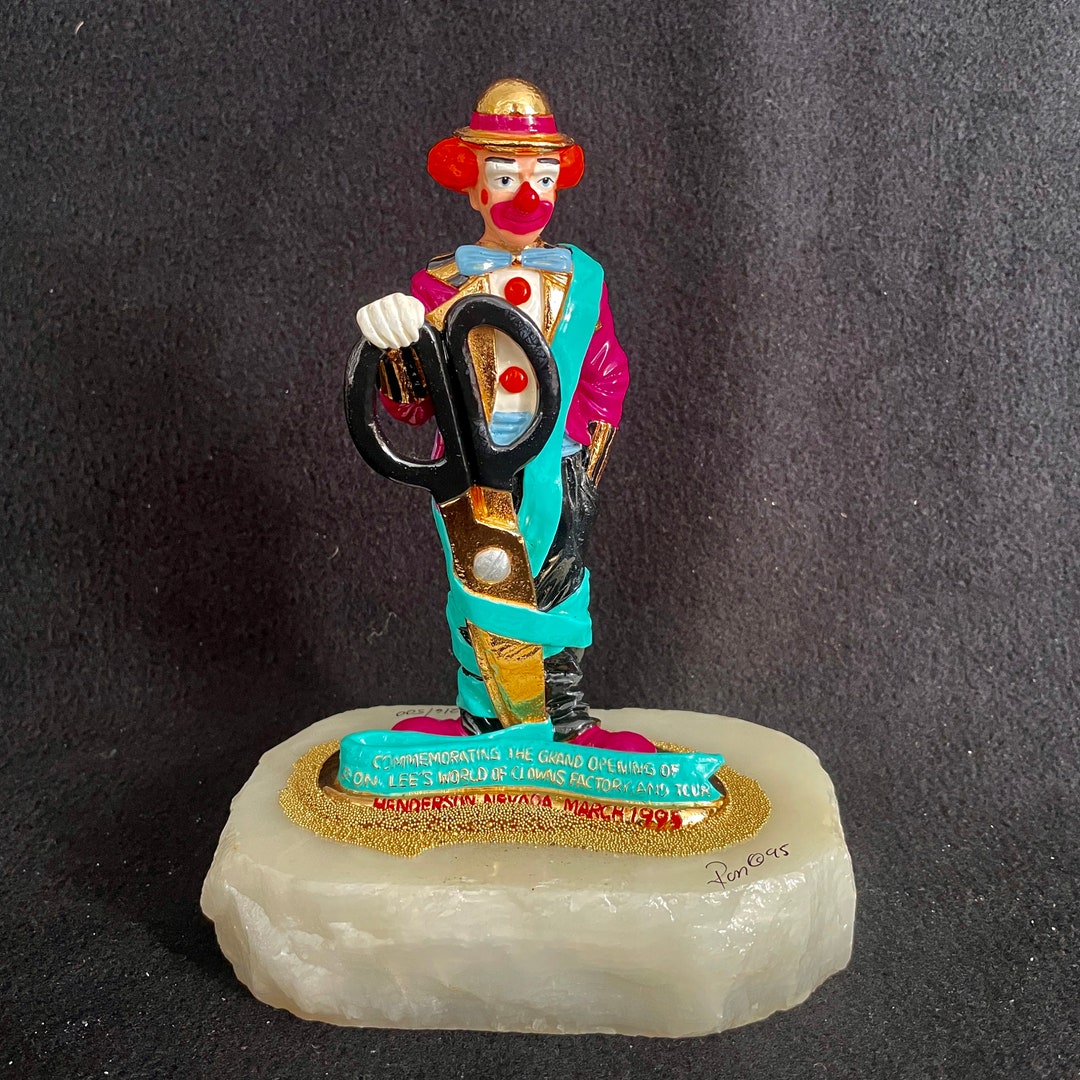Ron Lee Ribbon Cutting Ceremony 1995 Signed Dated Clown - Etsy