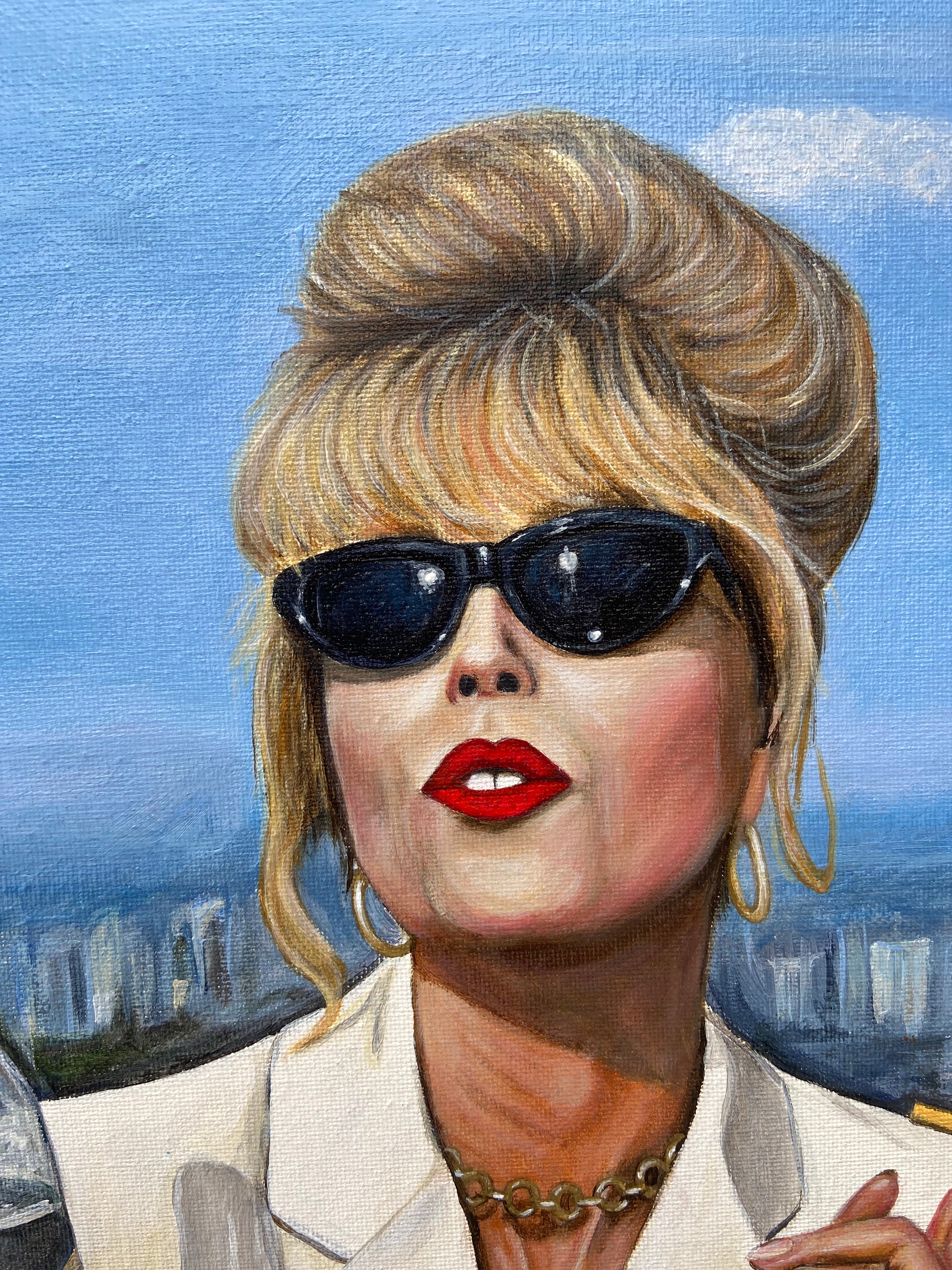Stoli Babe Joanna Lumley as Patsy Stone in Absolutely - Etsy