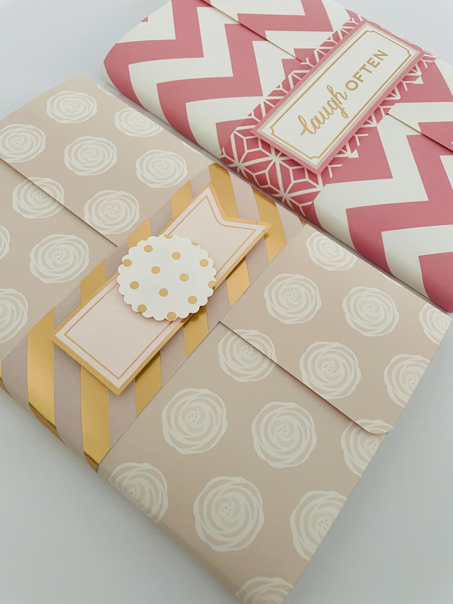 Notepad Wallet | Pastel Notepad Holder | Giftable Stationery | Pink ...