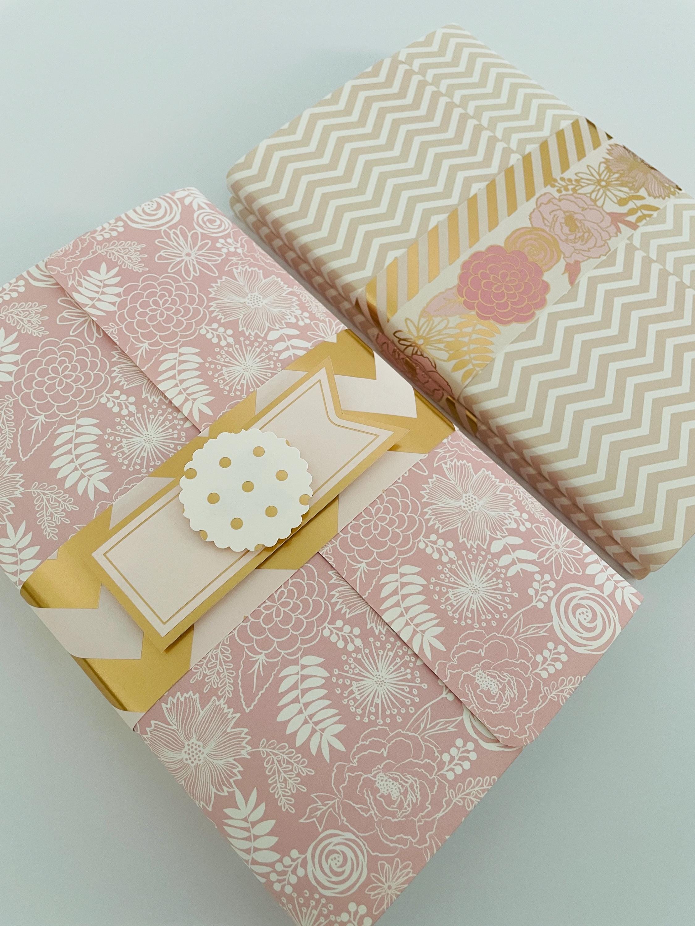 Notepad Wallet | Pastel Notepad Holder | Giftable Stationery | Pink ...