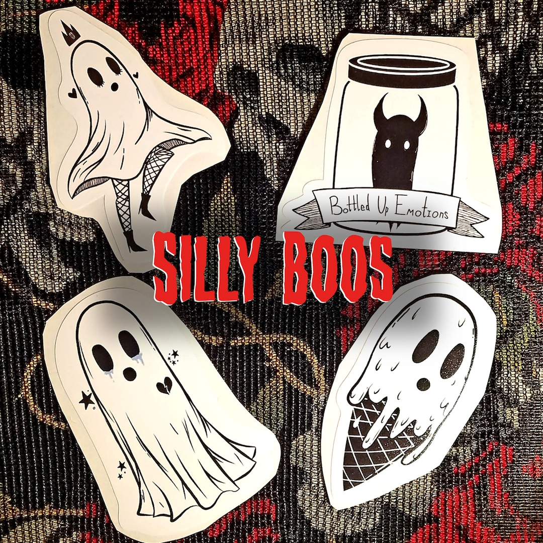 Spooky Sticker Pack - Etsy