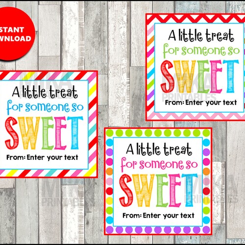 Editable Back to School Gift Tags for Students From Teachers - Etsy