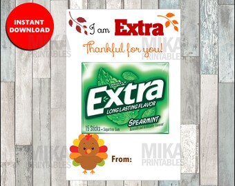 Extra Gum Thank You - Etsy