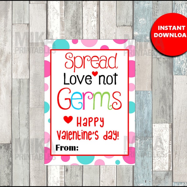 Spread Love Not Germ - Etsy
