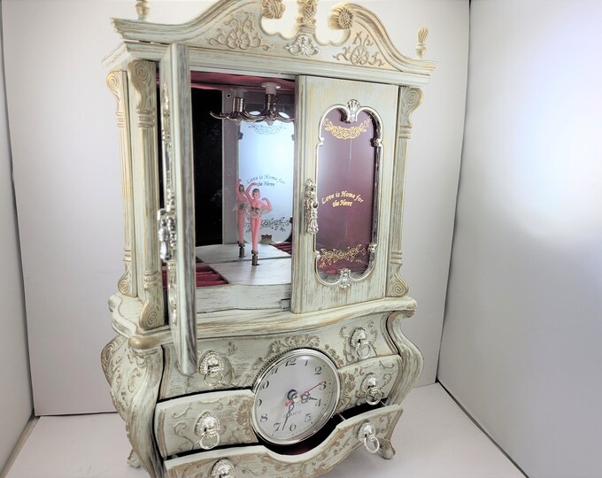 Vintage MUSIC Jewelry Box C 1970's Plays "love Story" Song French ...