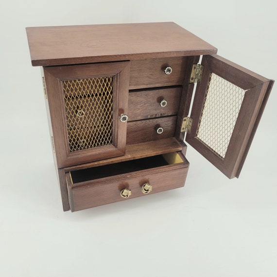 VINTAGE JEWELRY MUSIC Box c1970's Plays "A Time for U… - Gem