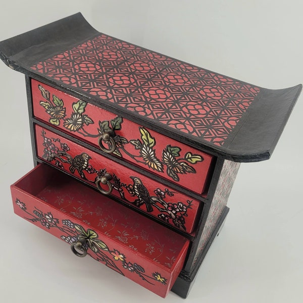 Asian Jewelry Box - Etsy