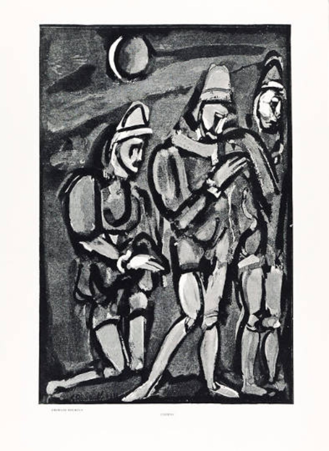 GEORGES ROUAULT - 'clowns' - Original Vintage Print - C1938 (teriade ...