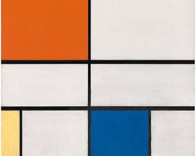 PIET MONDRIAN 'composition C' Original Archival Quality Print curwen ...