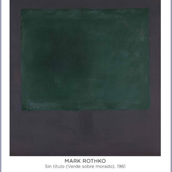 Rothko Poster - Etsy UK