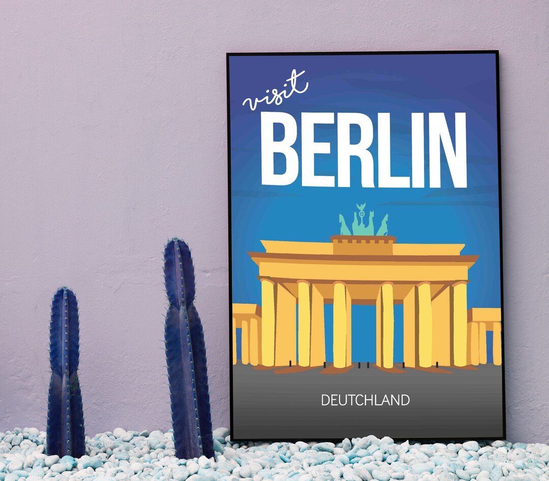 Poster - Berlin - A4 - Digital File - Etsy