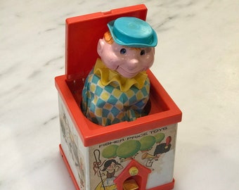 Clown in the box | Etsy
