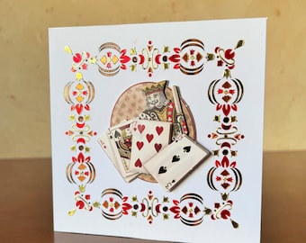 Card for Bridge Players Funny Birthday Card for Your Bridge - Etsy