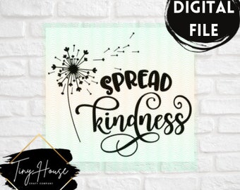 Spread Kindness, Spread Kindness, Spread Svg, Kindess Svg, Seed Svg ...