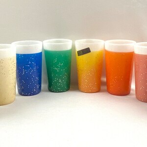 Vintage Glamalite Glitter Mid Century MCM Barware Set in Carrier ...