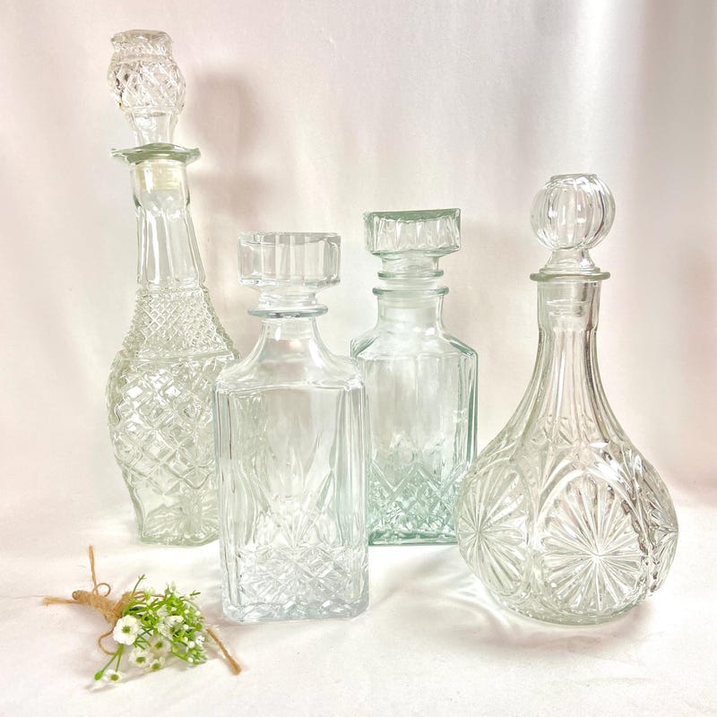 Vintage Mcm Decanter Set - Etsy