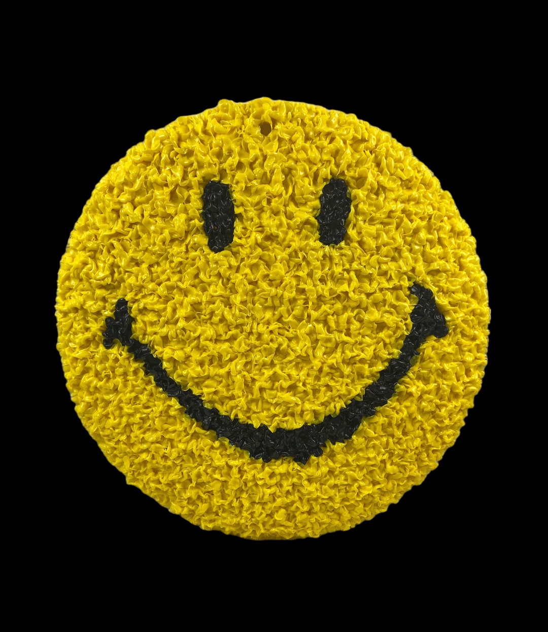 Vintage Popcorn Plastic Smiley Face Wall Decor Kage Company - Etsy