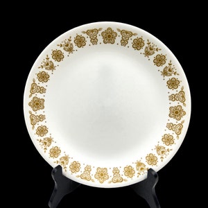 Vintage Corelle Gold Butterfly Pyrex Dinner Set Plates Bowls 20 Pieces ...