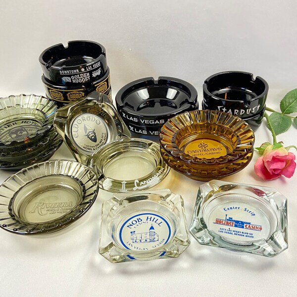 Las Vegas Ashtrays - Etsy