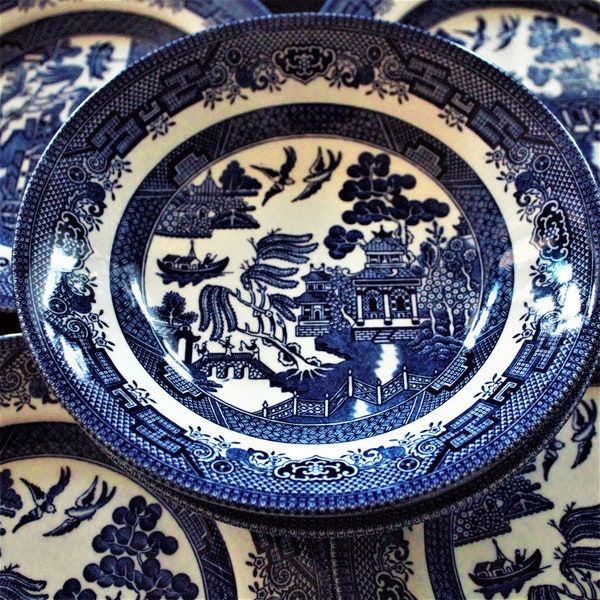 Blue Willow England - Etsy