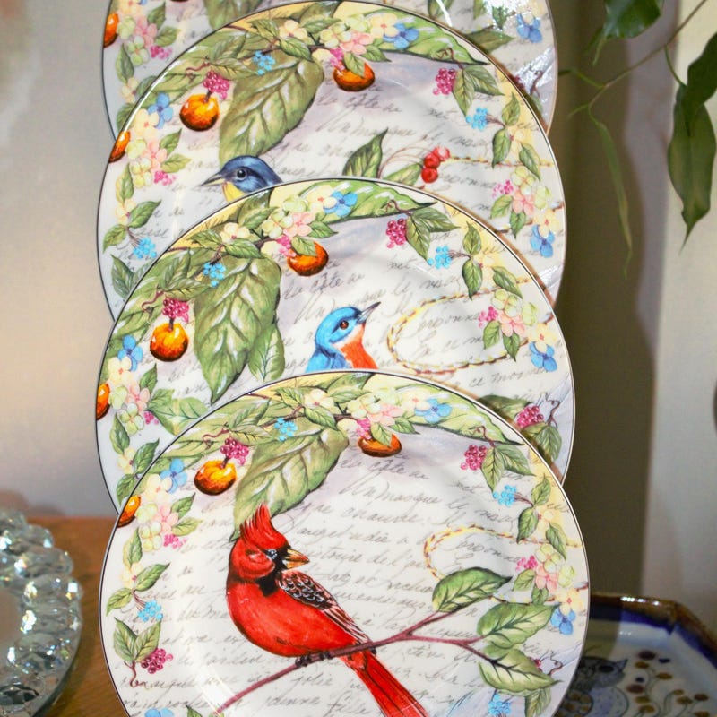 Bird Plates - Etsy