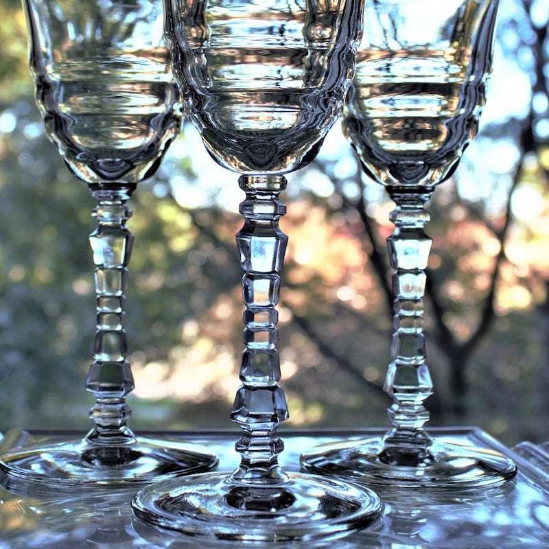 Vintage Stemware - Etsy