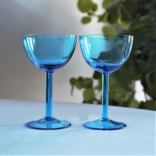 Turquoise Glassware - Etsy