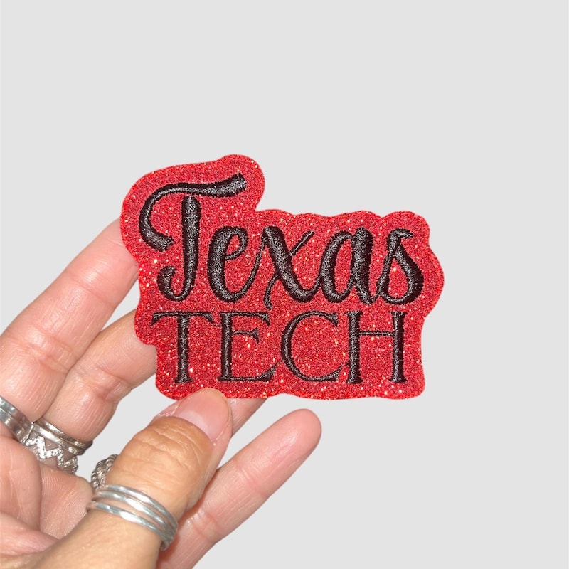 Texas Tech Embroidery - Etsy