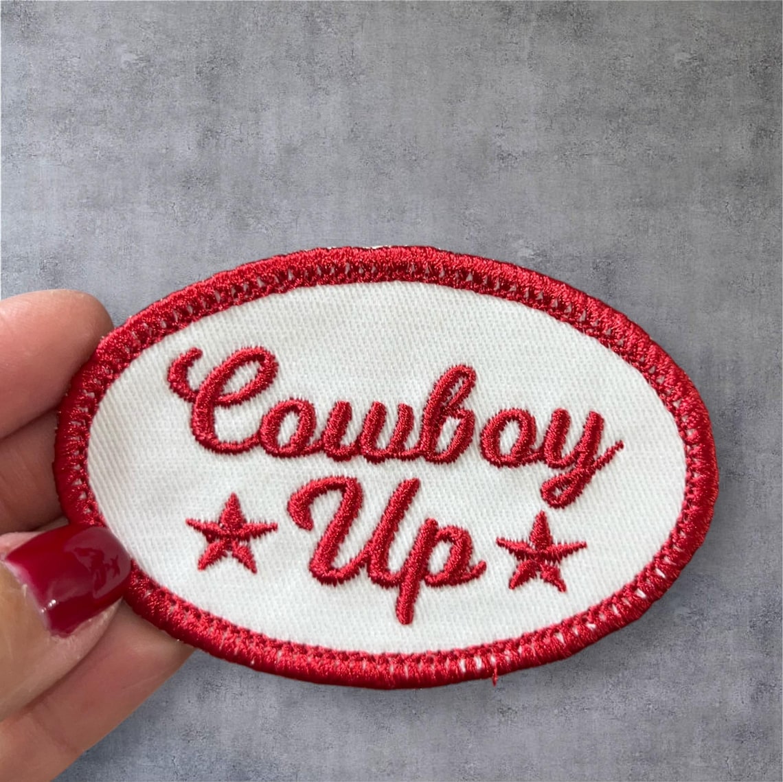 Cowboy up Iron on Patch - Etsy