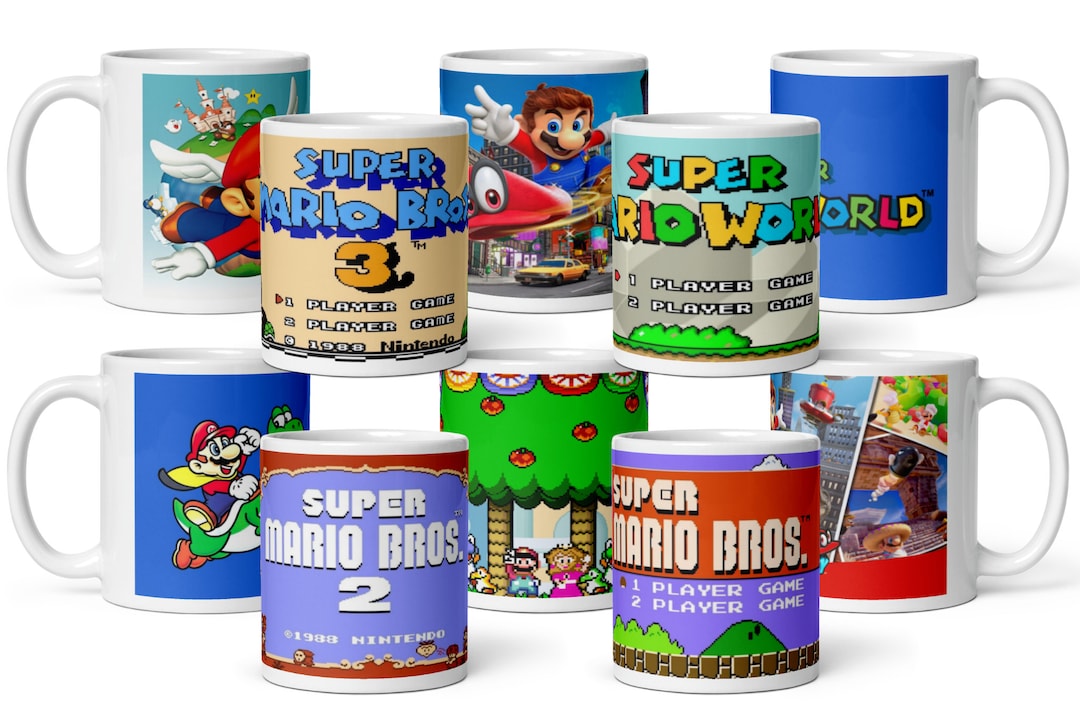 Super Mario Bros Super Mario 2 Super Mario 3 Super Mario World Super ...