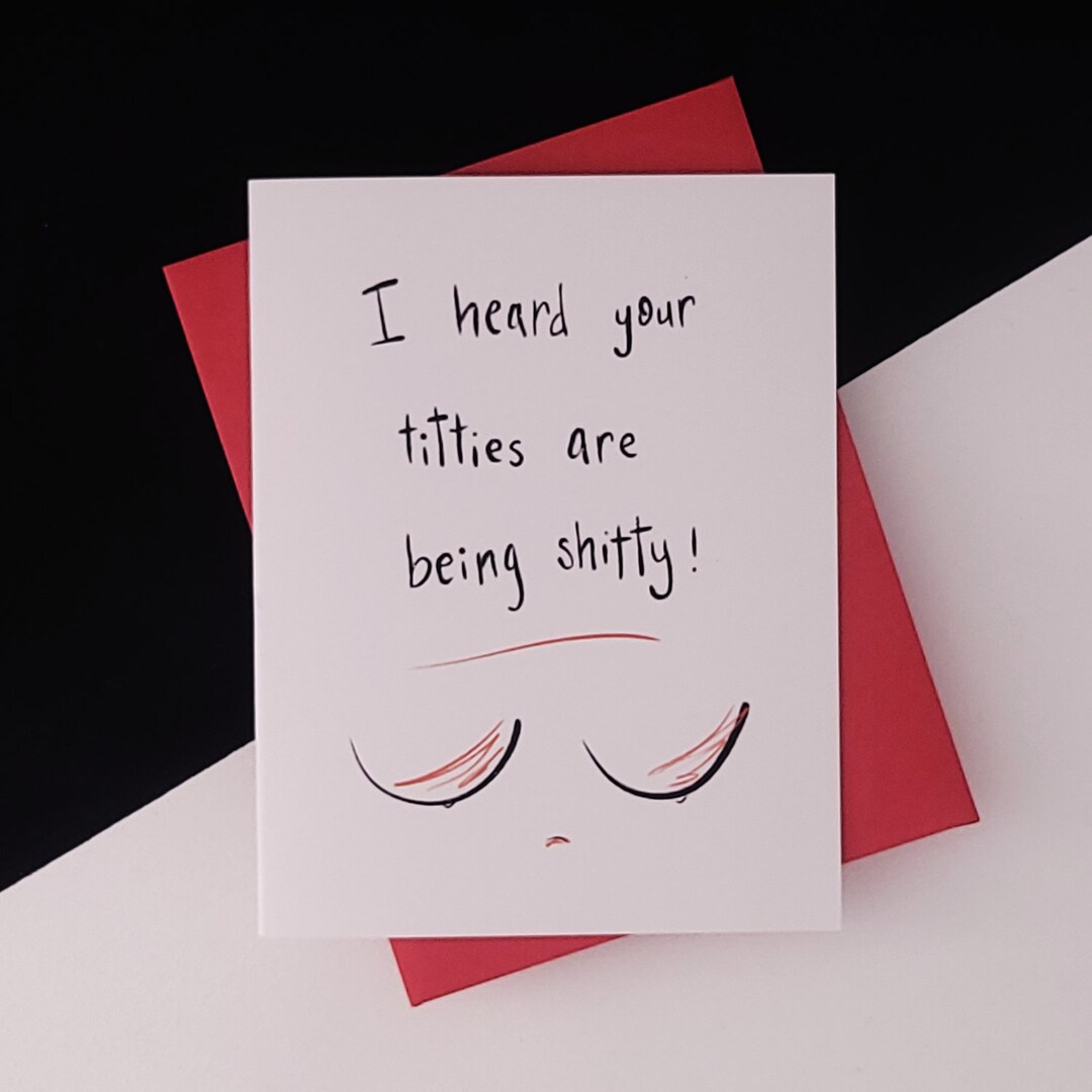 Breast Cancer Chemotherapy Support Card - Etsy