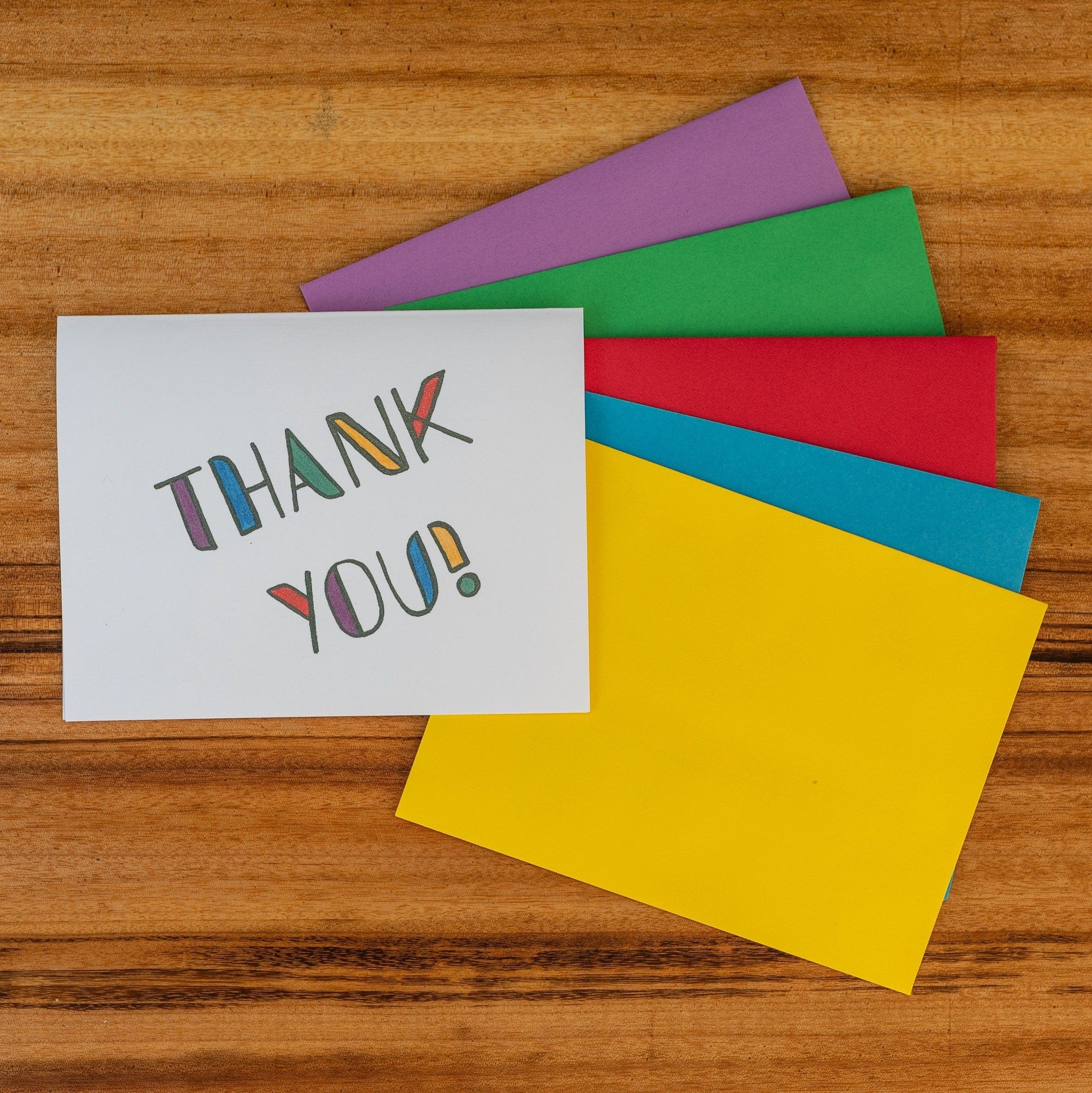 Thank You Card - Etsy