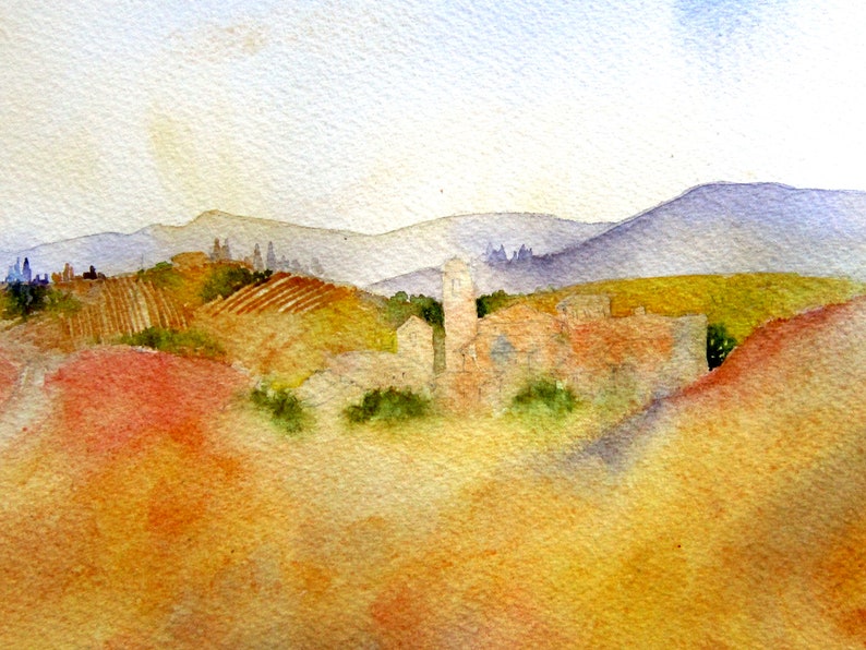 Instant Download Printable Step by Step Watercolour Painting Tutorial ...