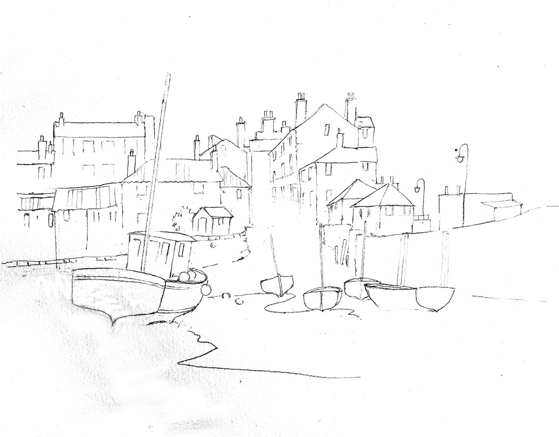 Print At Home Step By Step St Ives Watercolour Painting Etsy print-at-home-step-by-step-st-ives-watercolour-painting-etsy
