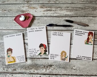 Funny notepad | Etsy