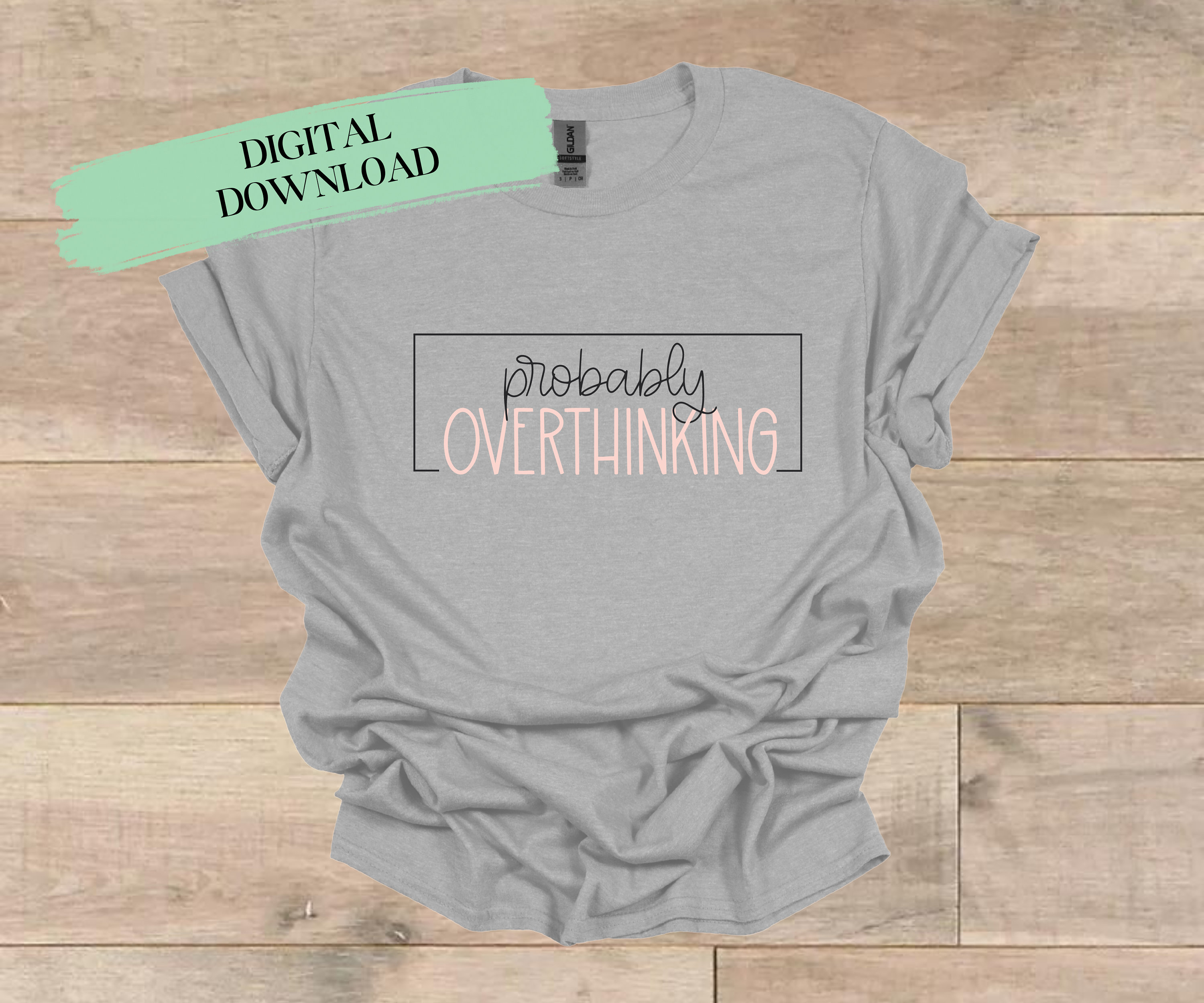 Social Anxiety SVG Bundle Introvert SVG Probably Overthinking 4 SVG ...