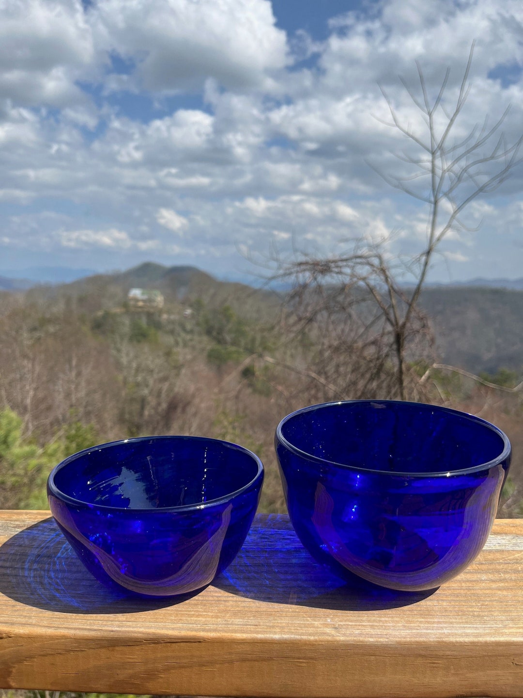 Set of 2 Blue Ridge Bowls - Etsy