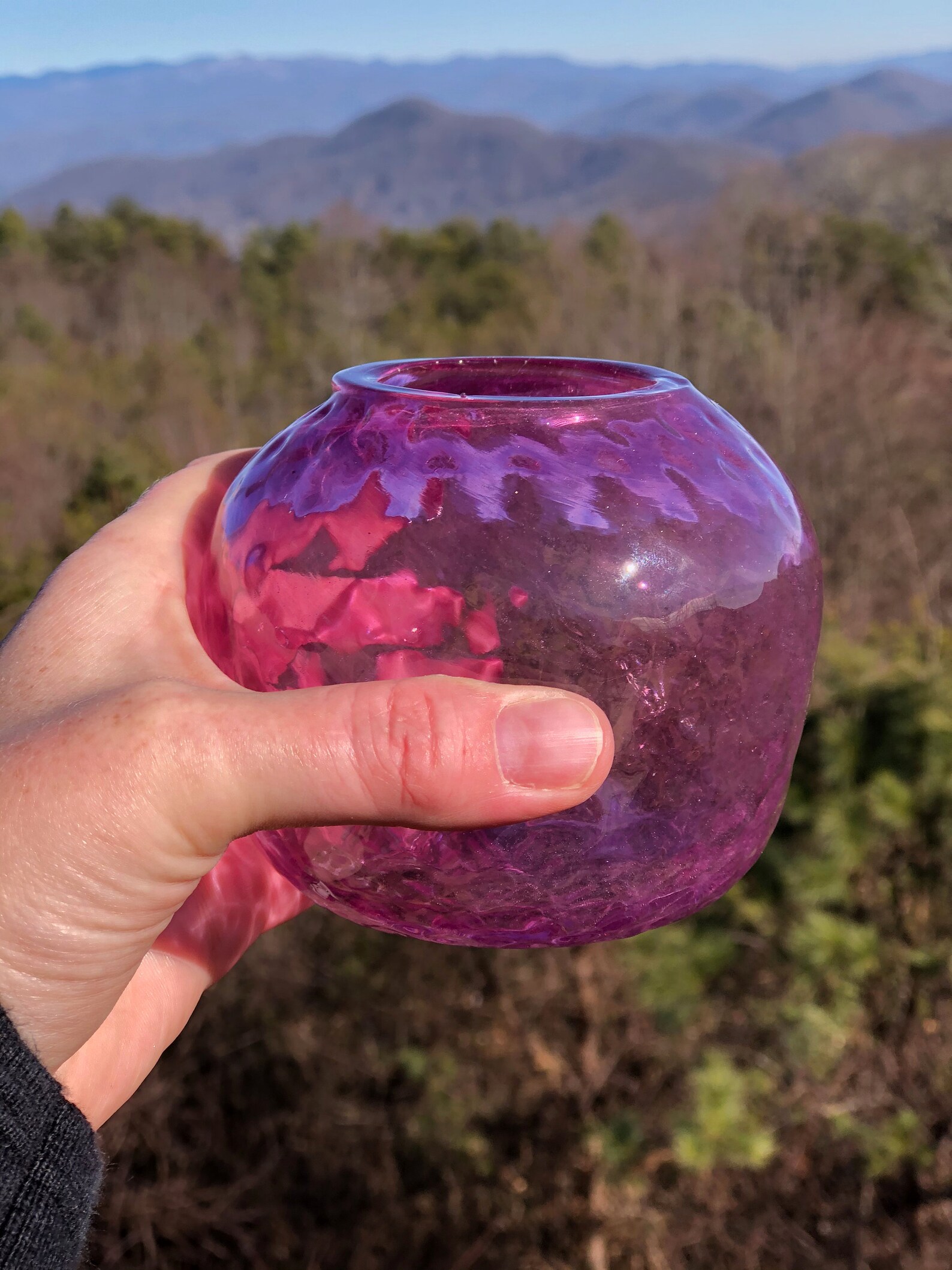 4 Magenta Honey Comb Vases - Etsy