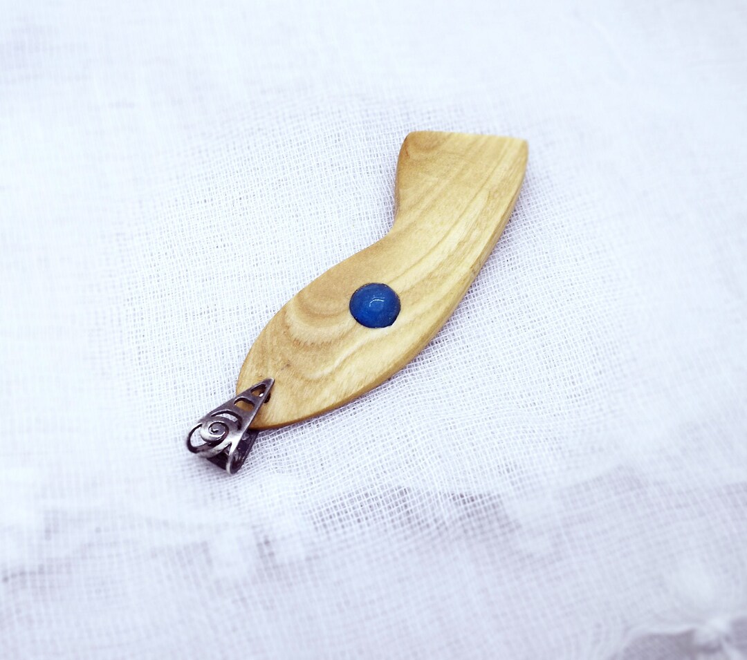 Blue Planet Collection Pendant, Charity Jewellery, Blue Agate Necklace ...