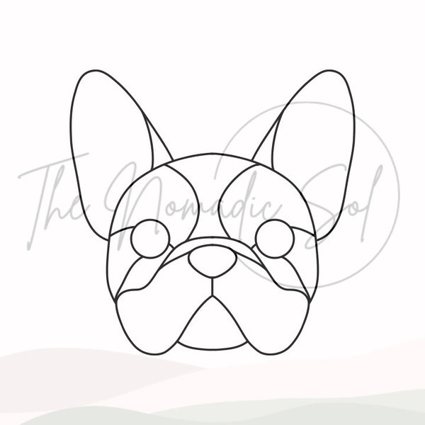 French Bulldog Pattern - Etsy