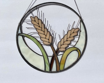 Wheat Stained Glass - Etsy
