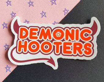 Hooters Vinyl Decal - Etsy