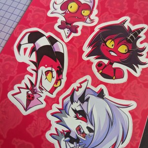 Helluva Boss Vinyl Sticker Sheet - Etsy UK