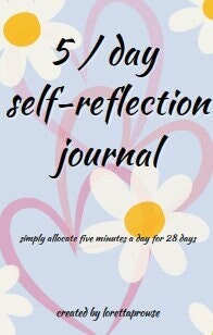 Self-reflection Journal - Etsy